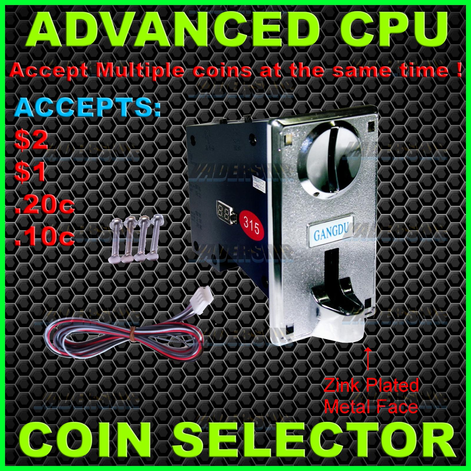 Electronic Advanced CPU – Coin Mechanism (Accepts all Coins ... Electronic Advanced CPU – Coin Mechanism (Accepts all Coins ...